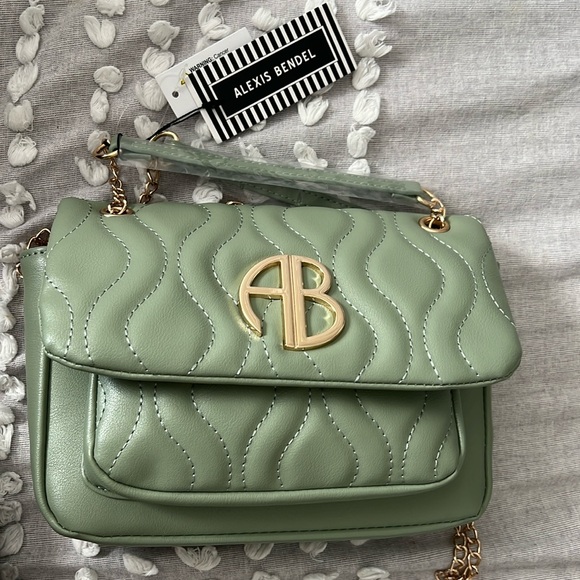 alexis bendel | Bags | Brand New Alexis Bendel Bag In Sage Green | Poshmark